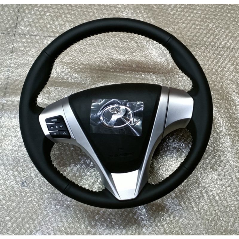 PERODUA BEZZA 2020 STEERING WHELL LEATHER MULTIFUNCTION REDIO SWITCH ...