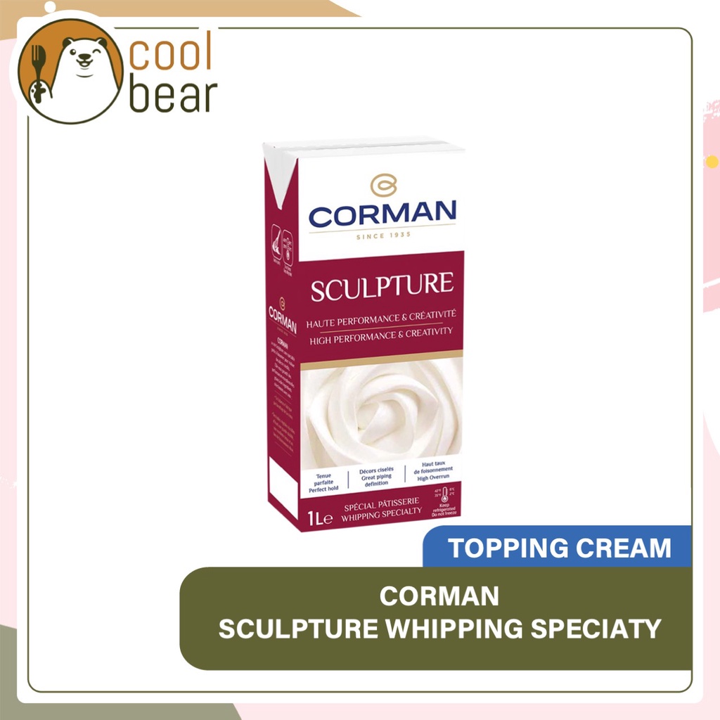 Corman Sculpture Whipping Specialty Cream / Topping Cream | Shopee Malaysia
