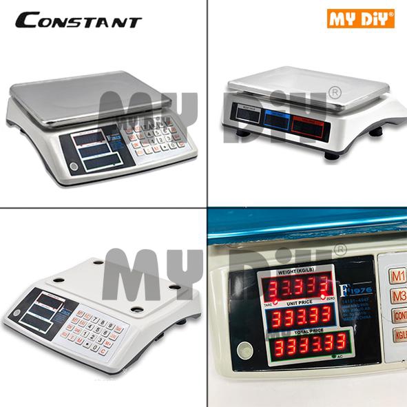 MYDIYHOMEDEPOT - Constant Digital Price Computing Scale 40Kg ...