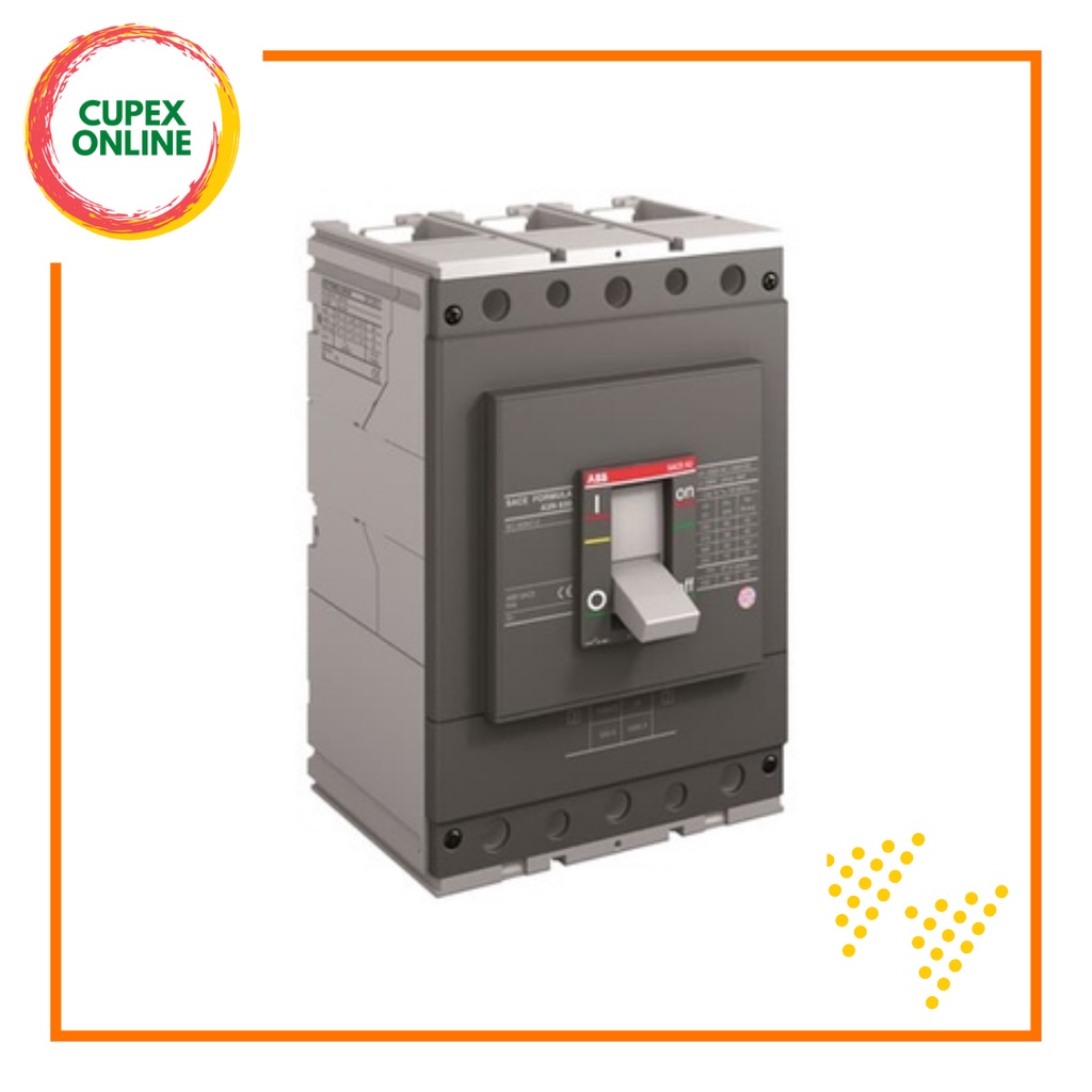 ABB A3S 400 MCCB 400A 400-4000A 3P 50KA TMF (cupex) | Shopee Malaysia