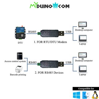RS485 to USB Modbus Converter Adapter | Shopee Malaysia