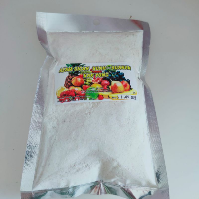 Serbuk Asam Boi Putih kak yong 170g | Shopee Malaysia