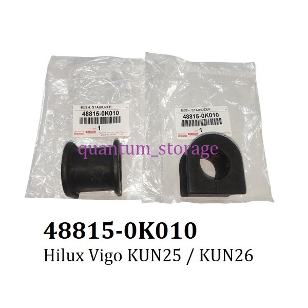 Toyota Stabilizer Stab Bush 48815-0K010 Hilux Vigo KUN25 KUN26 Revo ...