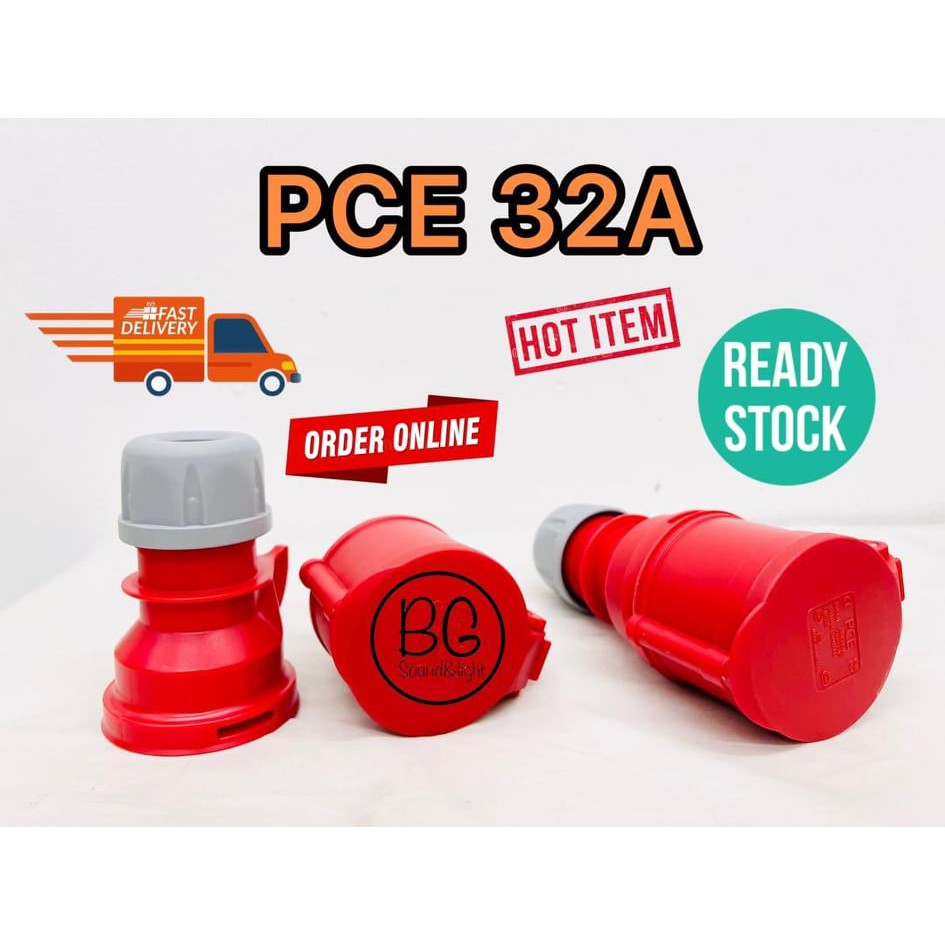 pce 32a female socket made in austria | Shopee Malaysia