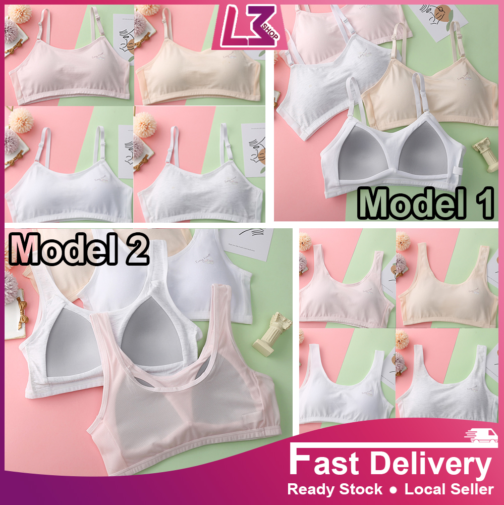 Ready Stock Kid Bra Teenage Developing Girls Children Young Training ...