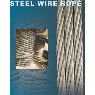 Ungalvanized Steel Wire Rope 6 x 19s RHOL +IWRC | Shopee Malaysia