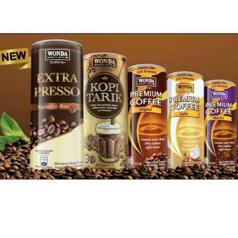 Wonda Coffee Can ( 1X 240ml ) | Shopee Malaysia