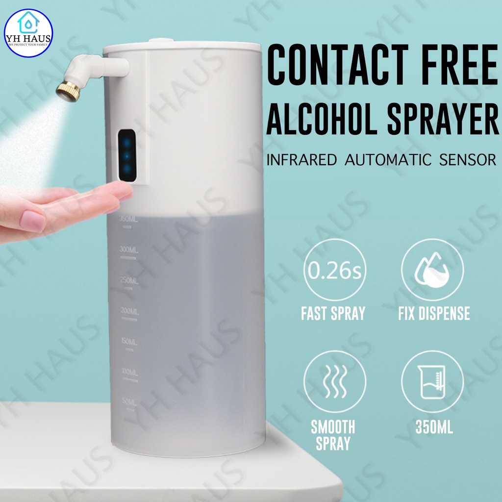 Auto Hand Sanitizer Dispenser Automatic Sensor, No Touch Dispenser ...