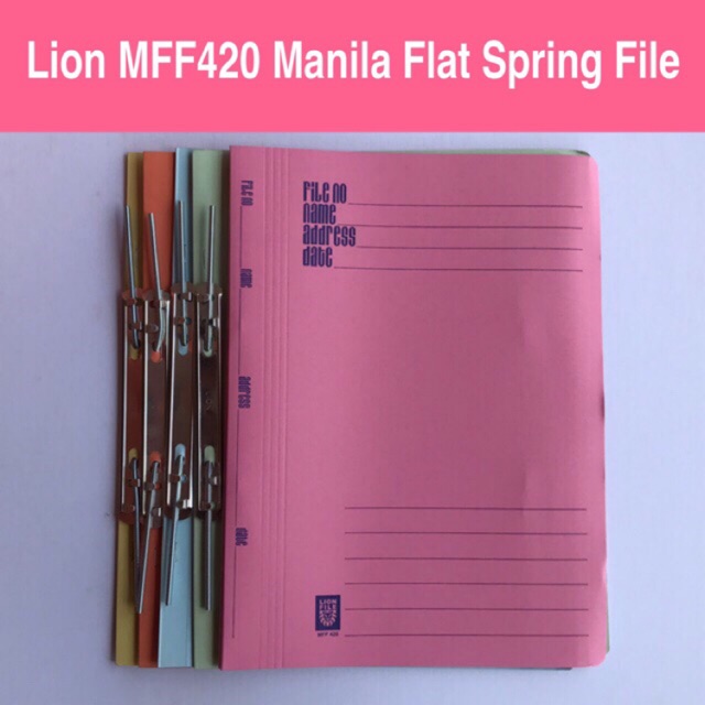 Lion MFF420 Manila Flat Spring File | Shopee Malaysia Lion MFF420 Manila Flat Spring File | Shopee Malaysia
