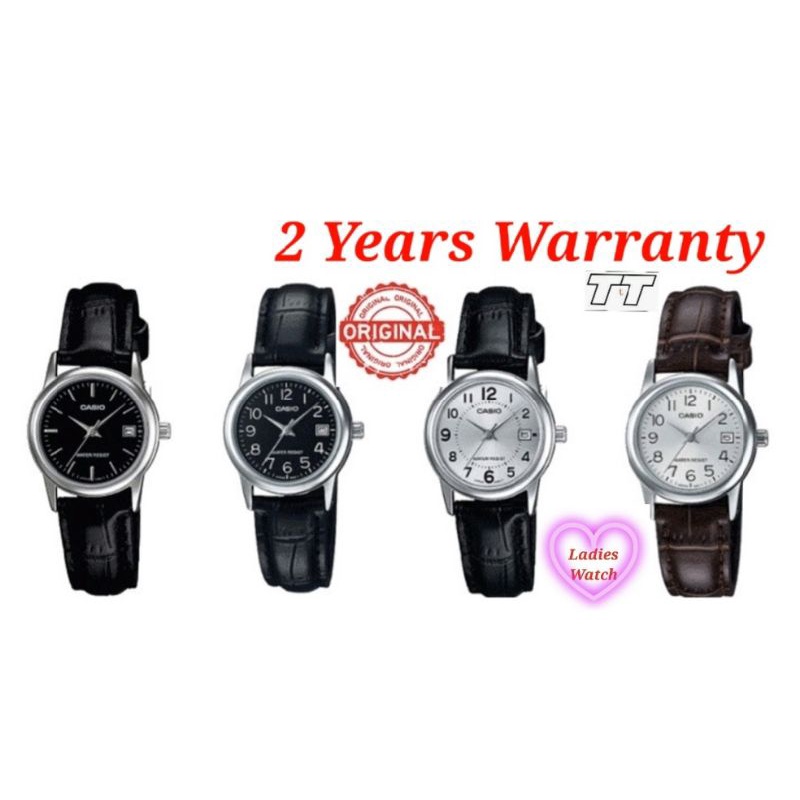 LTP-V002L SERIES [2YEARS WARRANTY] ORIGINAL CASIO Women Watches MINI ...