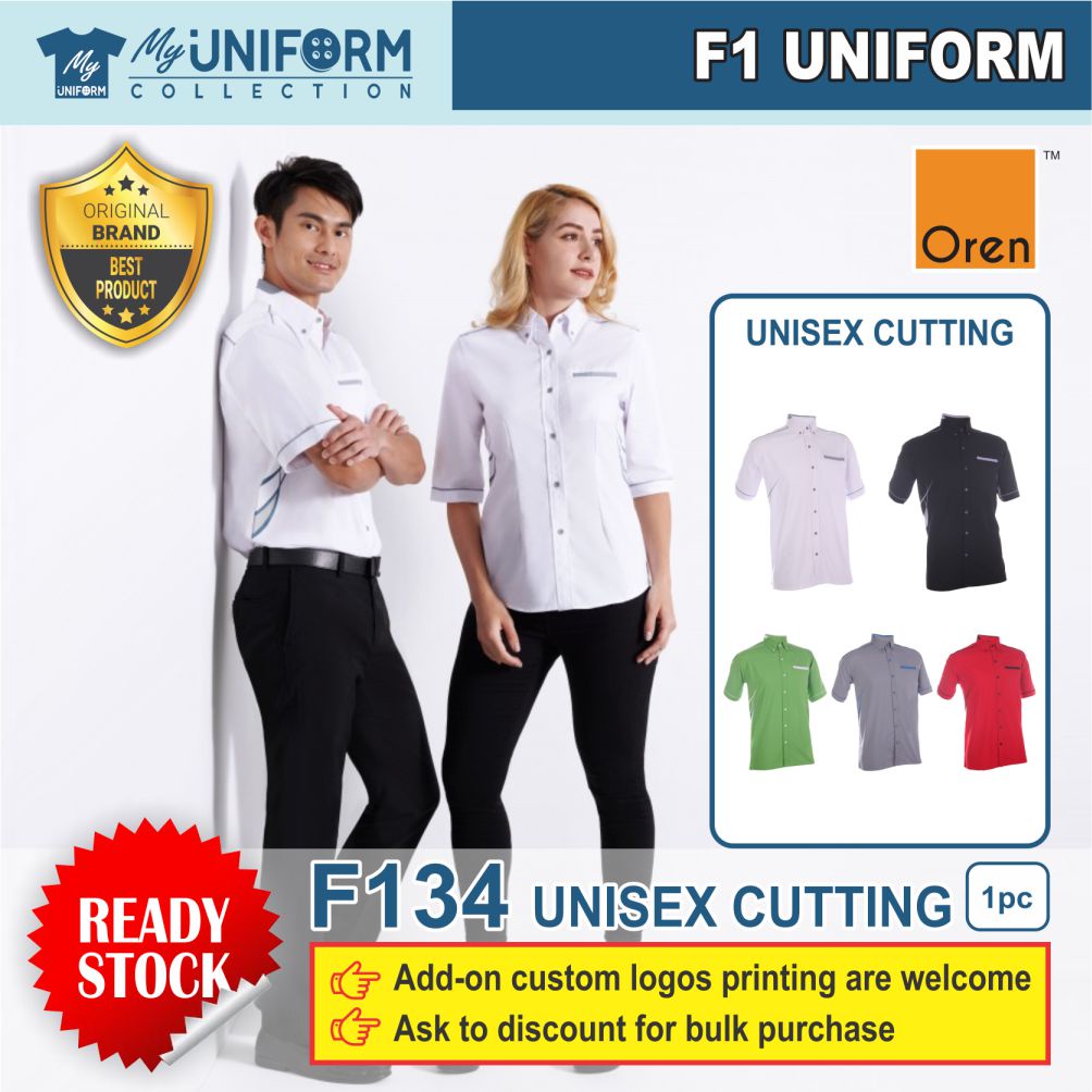 [Original Brand] Oren Sport F134 Unisex F1 Uniform / Customize Logo ...