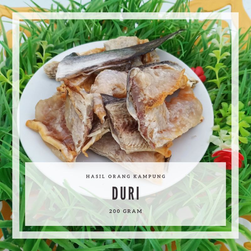 [Ready Stock] Ikan duri kering / duri kering / ikan masin / salted fish ...