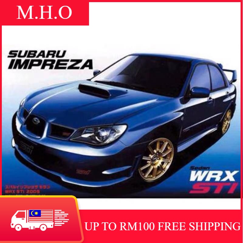 Fujimi 1/24 Subaru Impreza Sedan WRX STI 2005 Model Car Kit | Shopee ...