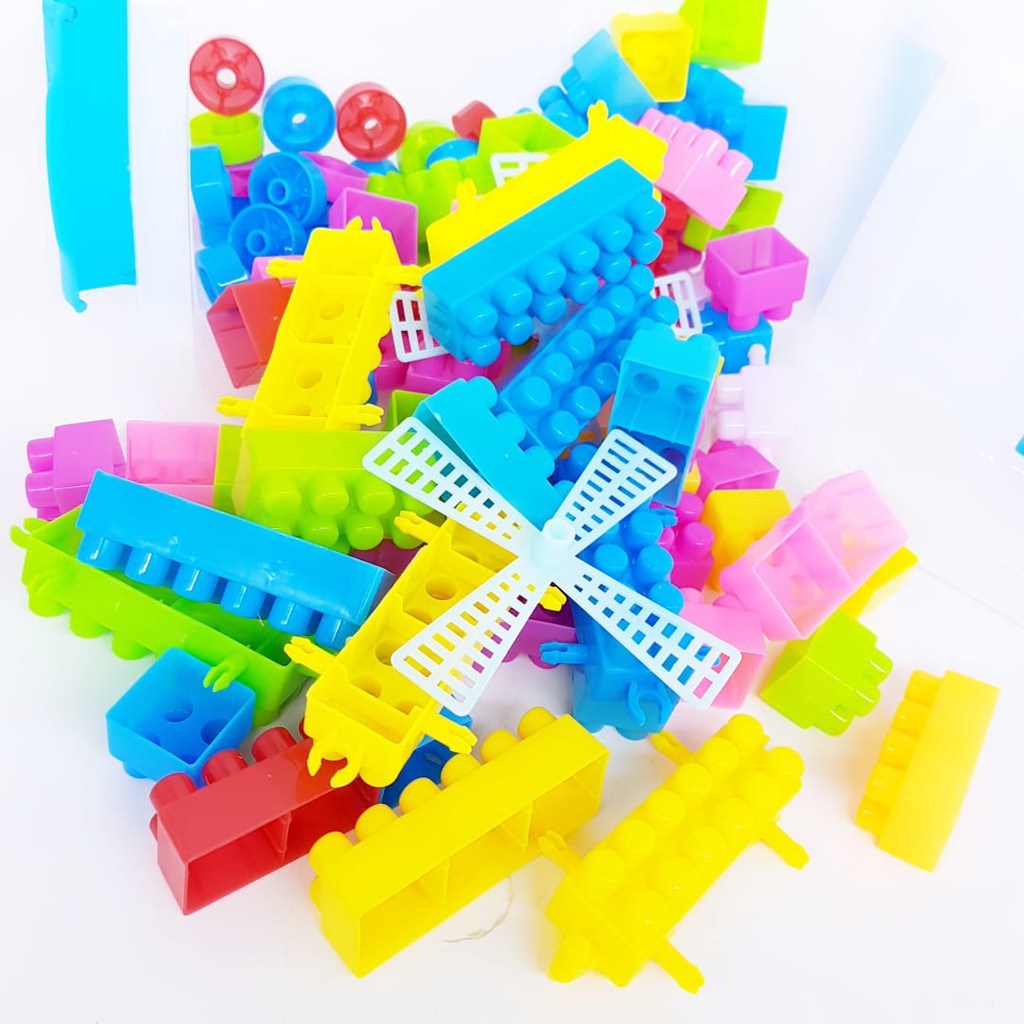 Cr CM-L10 Children's Toys Block Container / Educational Toys Stacking ...