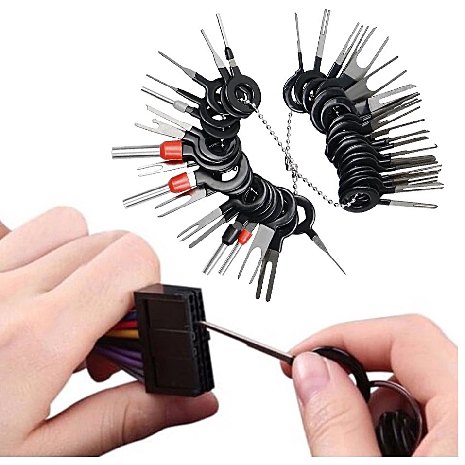 41pcs Car Wire Terminal Removal Key Tool Pin Extractor Tool Release Pin ...