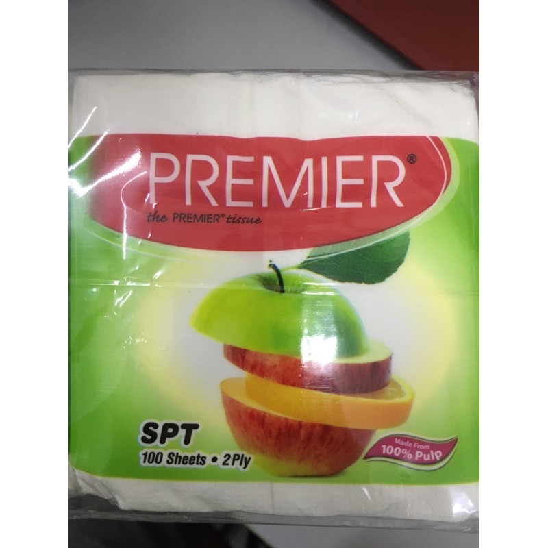 (160) Premier Pop Up Tissues (12 packets x 200 sheets x 1 ply) | Shopee ...