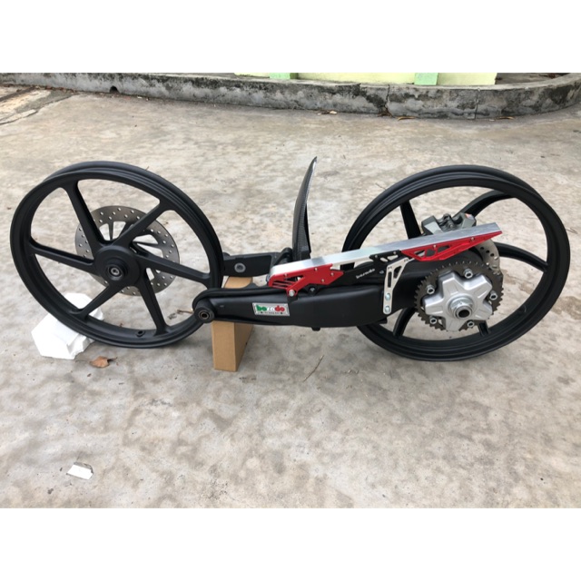 (RS150 RSX MODI)Y15ZR SINGLE ARM COMPLETE SPORT RIM PLUG AND PLAY ...