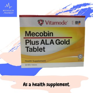 Vitamode Mecobin Plus ALA Gold Tablet (30'S) | Shopee Malaysia