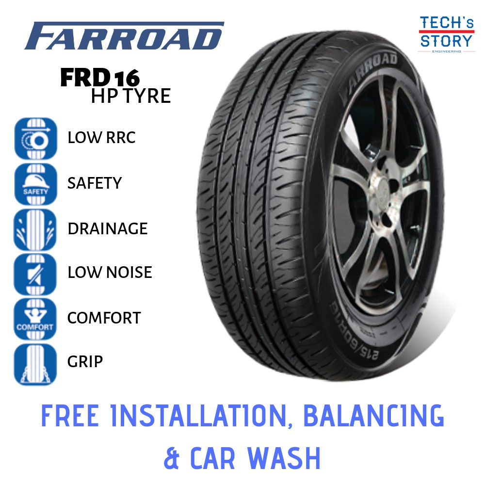 FARROAD TYRE FRD16 HP TYRE (With Installation) | Shopee Malaysia