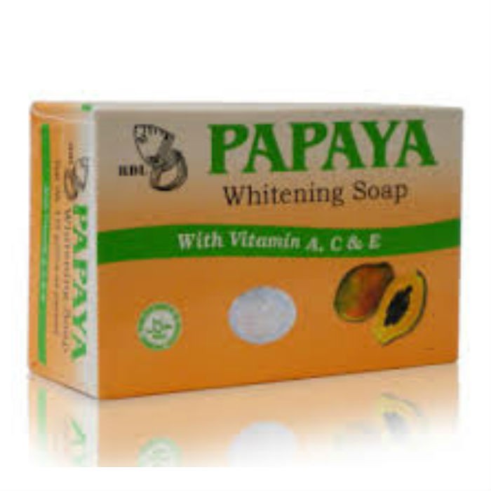 RDL PAPAYA AUTHENTIC WHITENING SOAP | Shopee Malaysia