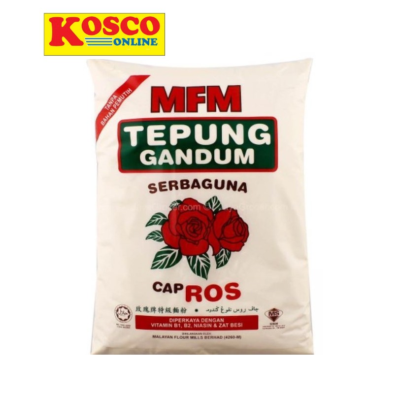 MFM Tepung Gandum Cap Ros Flour 850G | Shopee Malaysia