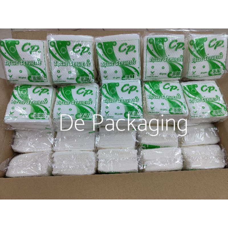 Serviette Tissue 100%Pulp (60 packs / ctn) | Shopee Malaysia