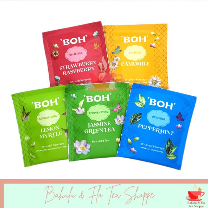 BOH Tea-Botanical Beverage-Caffeine Free-Strawberry,Raspberry, Camomile ...