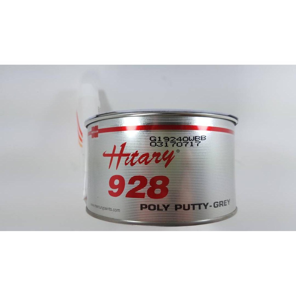 HITARY 928 POLY PUTTY (GREY) 1KG WITH HARDENER | Shopee Malaysia