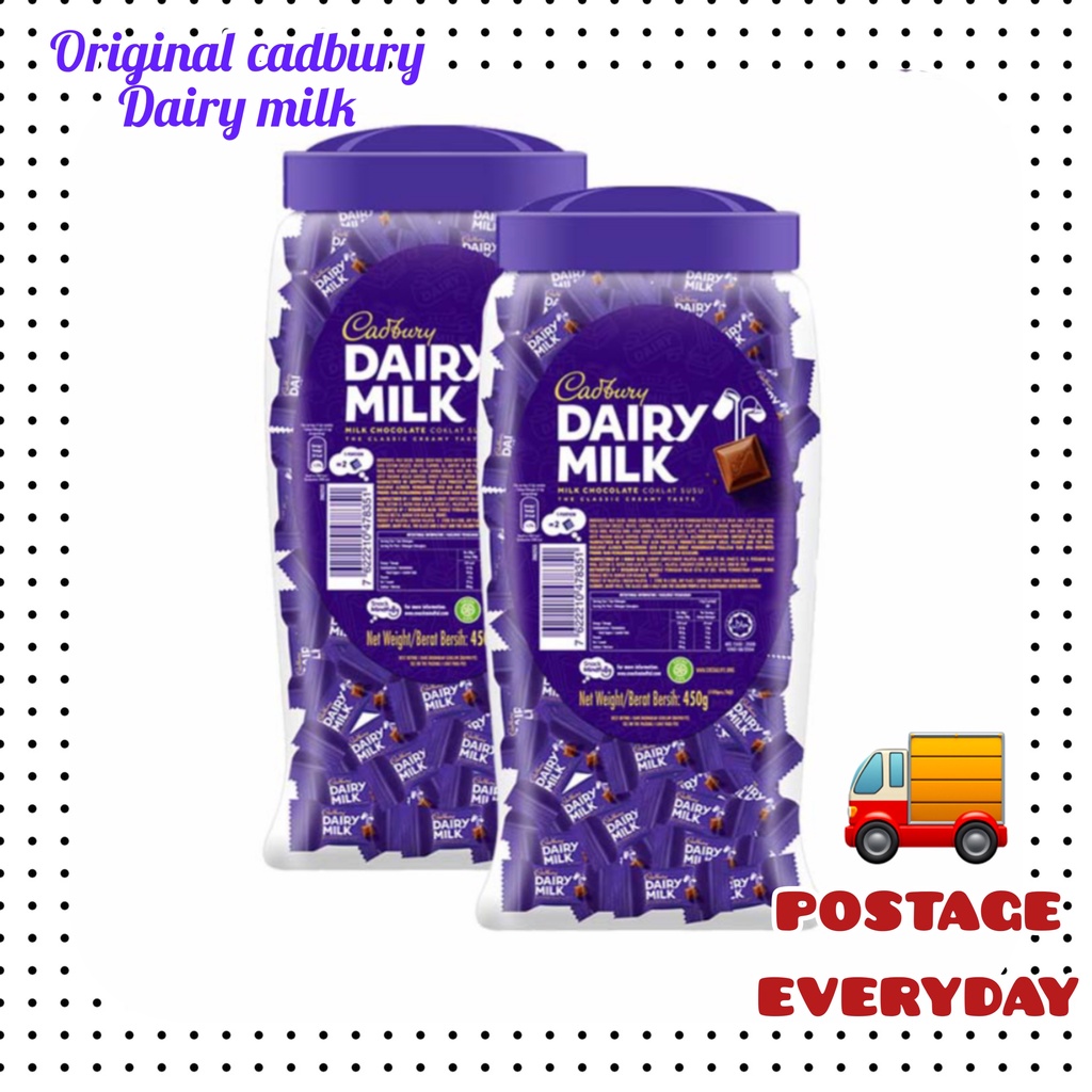 [PROMOSI] CADBURY DAIRY MILK 405g X 2 BOTOL | Shopee Malaysia