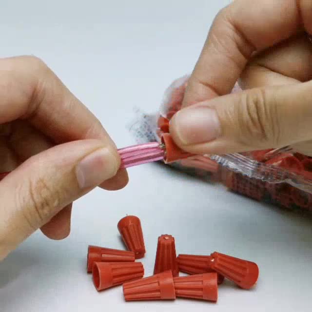 Wire Connector P1 / P2 / P3 / P4 Twist-On Spring Screw Cap, Quick ...