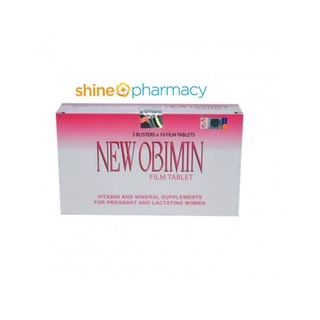 New Obimin Film Tablet 30 Capsules | Shopee Malaysia
