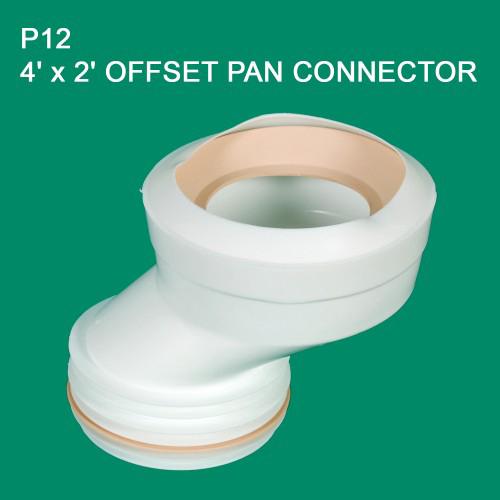 OFFSET TOILET PAN CONNECTOR | Shopee Malaysia