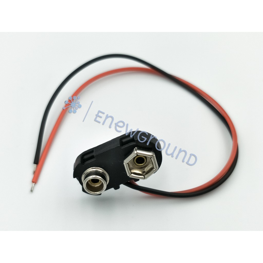 PP3 battery connector (9V battery, T type) | Shopee Malaysia