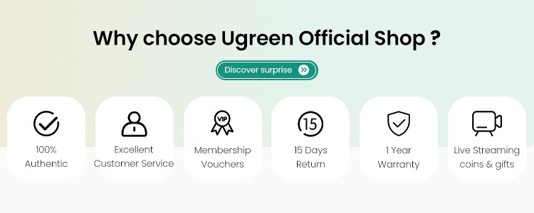 Ugreen Official Shop Online, March 2023 | Shopee Malaysia