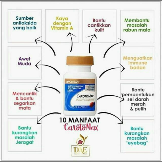 CAROTOMAX SHAKLEE TRIAL PACK 15 CAPSULES (READY STOCK) | Shopee Malaysia
