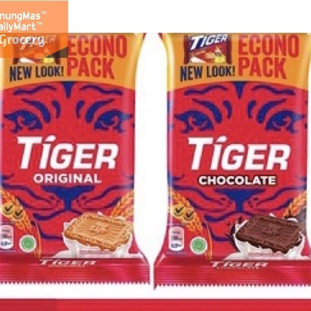 TIGER BISCUITS ORIGINAL/CHOCOLATE 403.2g | Shopee Malaysia