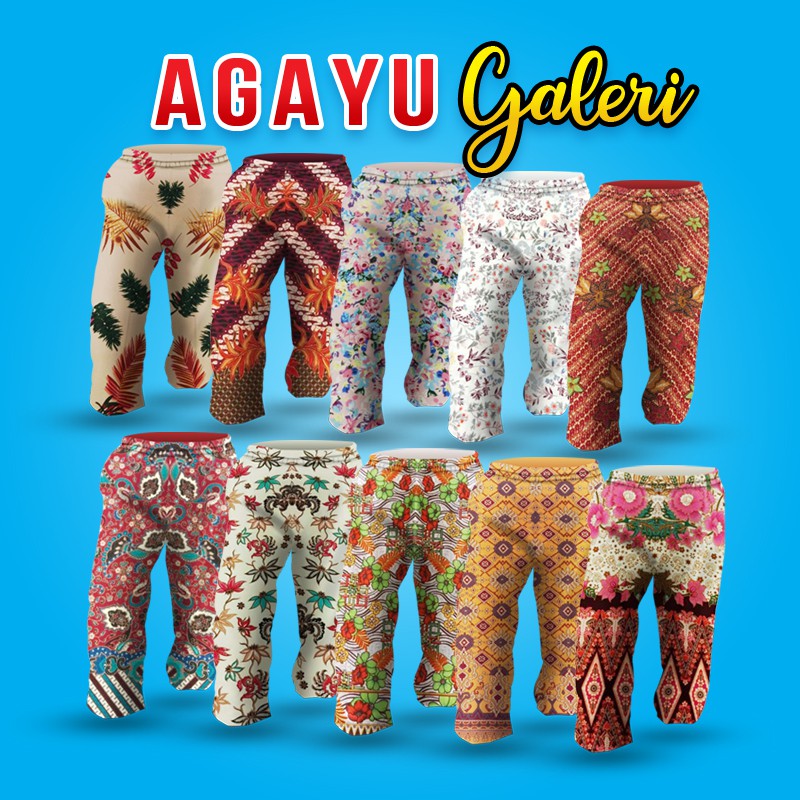SELUAR BATIK VIRAL AGAYU A | Shopee Malaysia