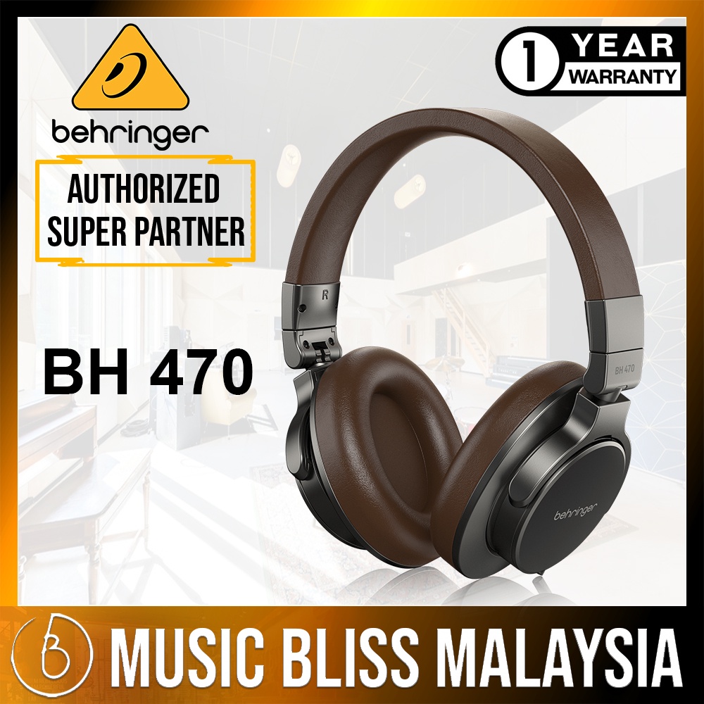 Behringer BH470 Studio Monitoring Headphones (BH 470 / BH-470) | Shopee Malaysia