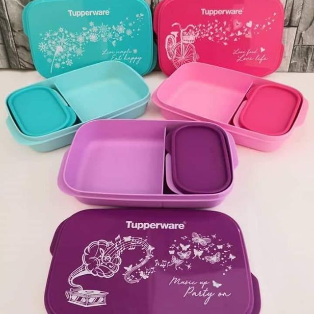 Tupperware Hearty Bites Foodie Buddy Lunch Box Special Edition (4pcs ...