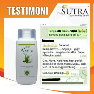 SUTRA Avera Gel | Aloe Vera Gel | Shopee Malaysia