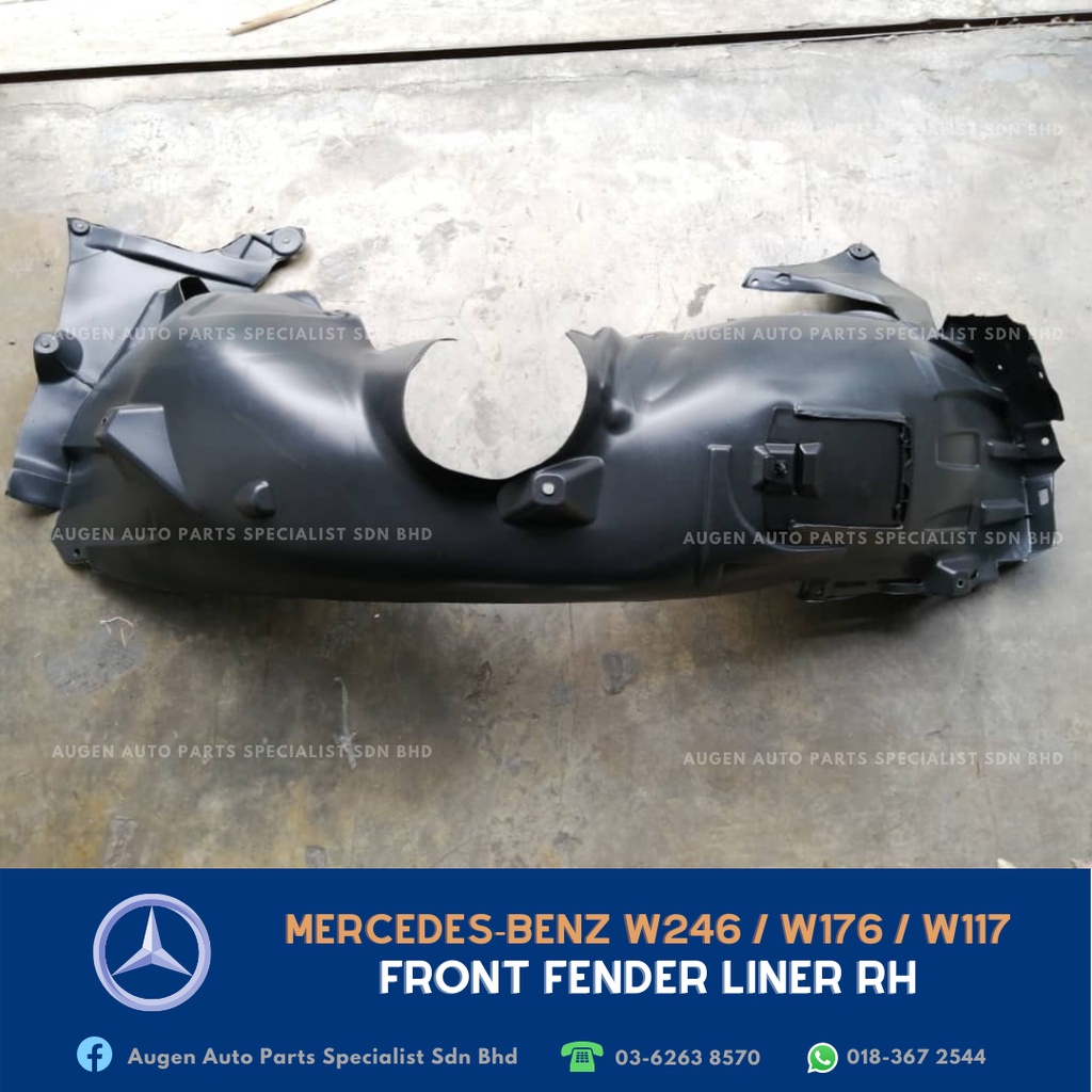 Mercedes-Benz W246 W176 W117 Front Fender Liner left or right | Shopee ...