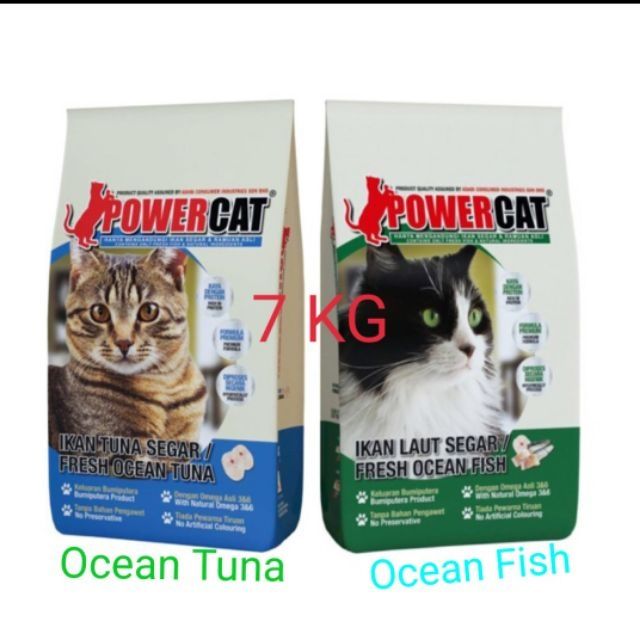 Power Cat Food 7 kg Ocean Tuna | Shopee Malaysia