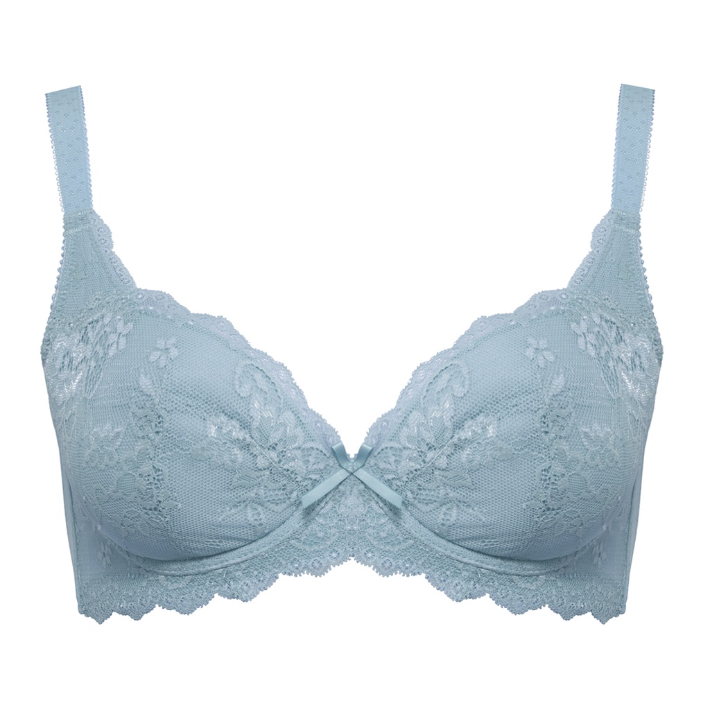 XIXILI ROSAMUND SOFT LACE DEMI CUP BRA | Shopee Malaysia