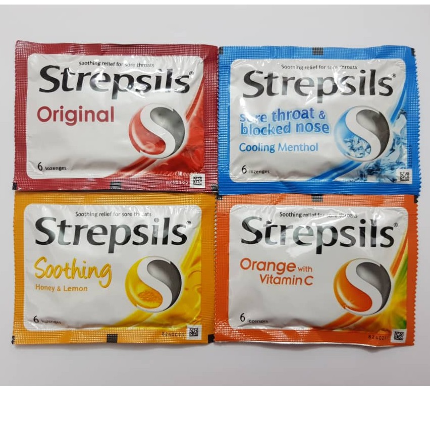 [Ready Stock] Strepsils Lozenges 6's | Shopee Malaysia