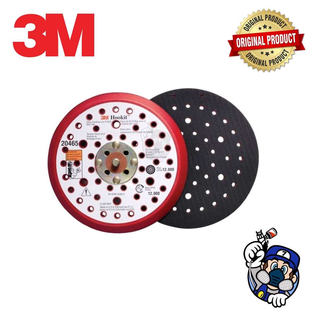 3M 20356 HOOKIT Clean Sanding Back Up Pad (6inch) | Shopee Malaysia
