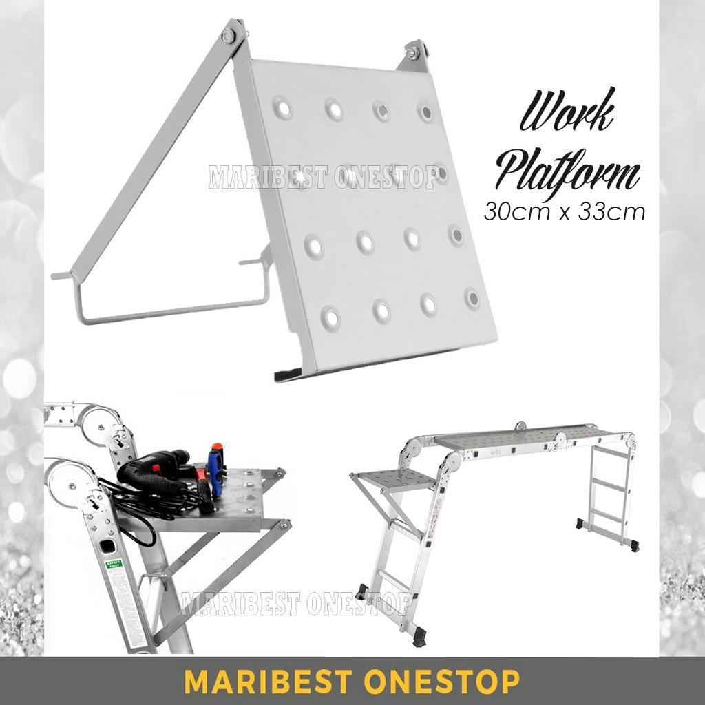 Multipurpose Universal Ladder Work Platform Anti-Slip Small Platform ...