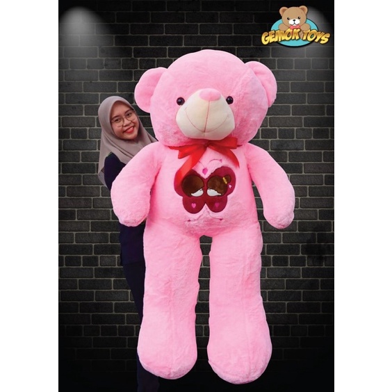 [READY STOCK] TEDDY BEAR COUPLE YANG BESAR DAN COMEL DARI GEMOK TOYS ...