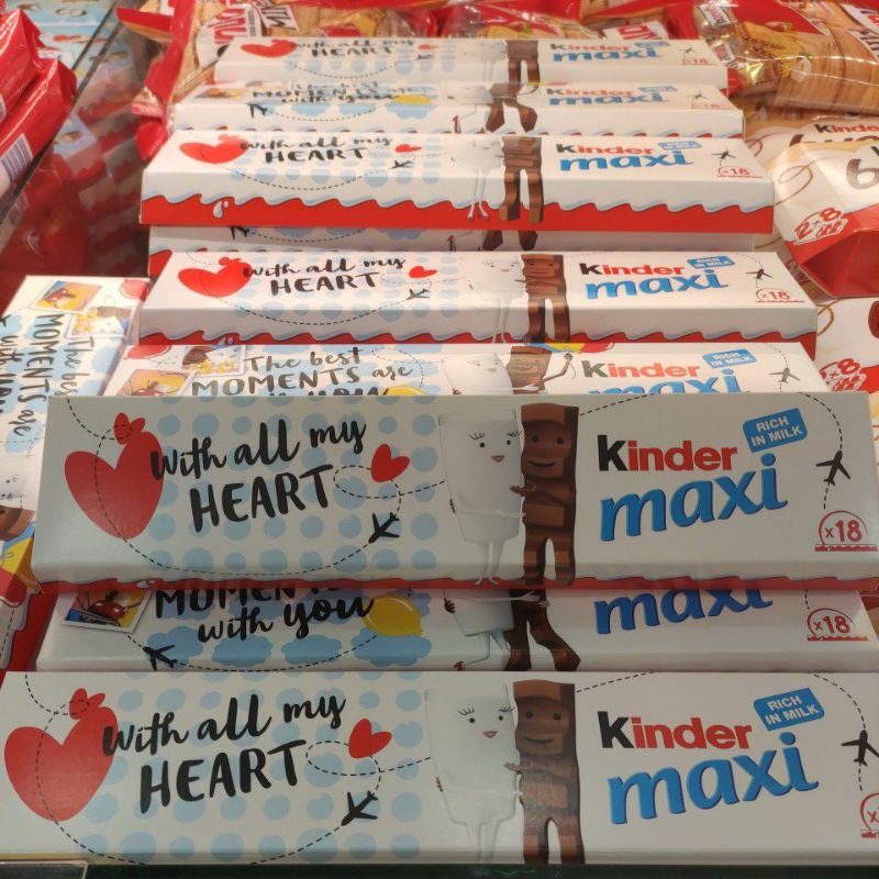 Kinder Maxi T18 378gram (Germany) | Shopee Malaysia
