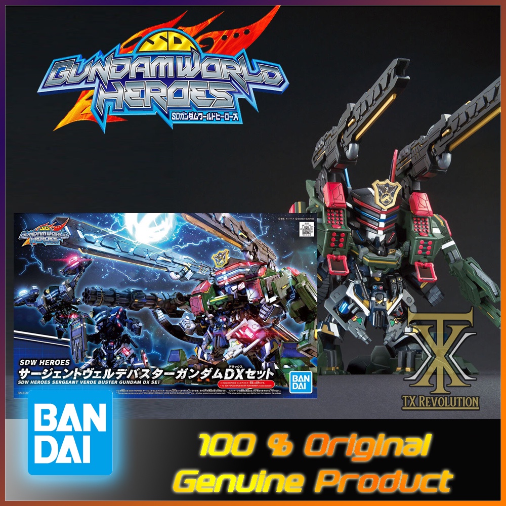 SDW HEROES SERGEANT VERDE BUSTER GUNDAM DX SET | Shopee Malaysia