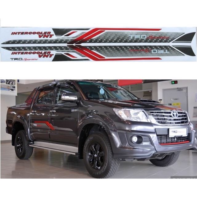 Toyota Hilux Vigo TRD Body Sticker | Shopee Malaysia